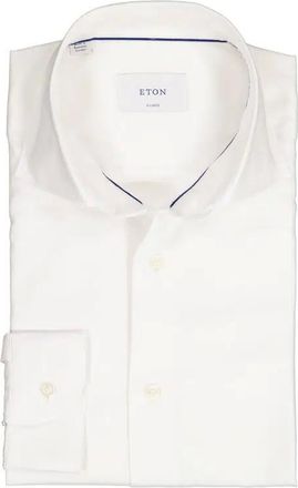 Eton Herren Hemden wei&szlig; Oxford
