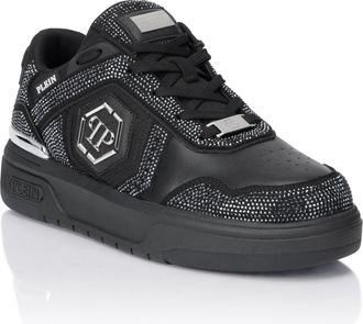 Philipp Plein Low-Top Sneakers Sk8R Strass