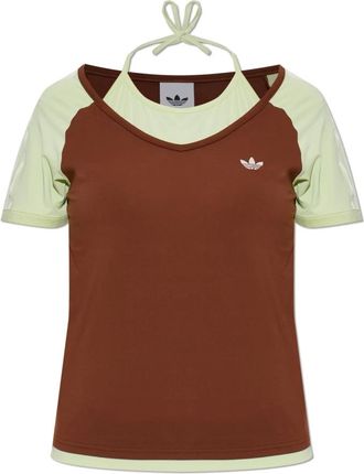 adidas Femme, Tops, Brun, Taille: 36 FR T-shirt Vintage Summer Glow