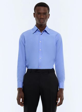 Fursac Chemise col hirondelle popeline coton - Taille 37 - Homme