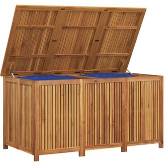 vidaXL Gartenbox 150x80x75 cm Massivholz Akazie - Vidaxl