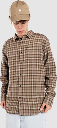 Volcom Caden Solid Hemd light khaki