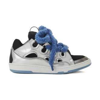 Lanvin Curb Metallic Leather Sneakers - - Shoes - Herren - Mehrfarbig - 41 EU