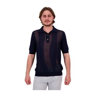 Tagliatore Homme, Tops, Bleu, Taille: L MC Zayd Polo