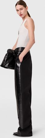 Stella McCartney Slippery When Wet Racerback Tank Top, Woman, Pure white, Size: XS