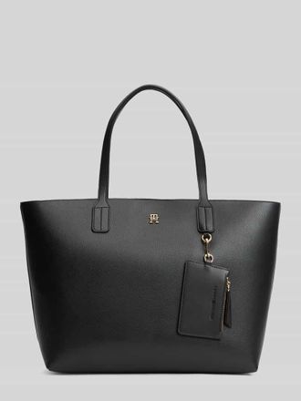 Tommy Hilfiger Shopper mit Rei&szlig;verschlussfach und Anh&auml;nger f&uuml;r Kleinigkeiten
