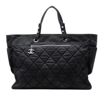 Chanel Pre-owned Fabric Tote - - Pre-owned - Damen - Schwarzk - ONE SIZE