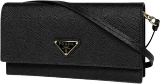Prada Sac bandouli&egrave;re vintage doccasion - Femme - Pre-owned - Noir - Taille: ONE Size