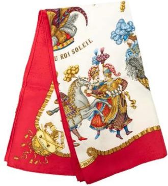 Herm&egrave;s Pre-owned Les F&ecirc;tes du Roi Soleil Foulard - Femme - Pre-owned - Multicolore - Taille: ONE Size