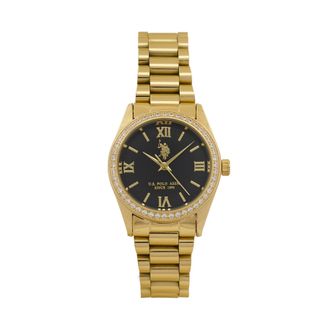 U.S.Polo Association Uhr U.S. Polo Assn. Melanie USP8464BK Goldfarben