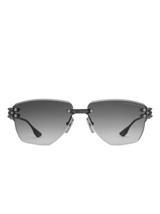 Dita Eyewear rimless geometric-frame sunglasses - Schwarz