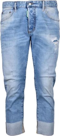 Dsquared2 Homme, Jeans, Bleu, Taille: M Sailor Cropped Jeans