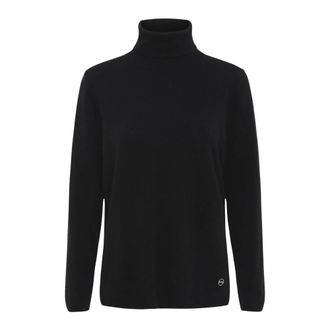 BTF-CPH Kaschmir-Rollkragenpullover 50107 - - Knitwear - Damen - Schwarzk - XL