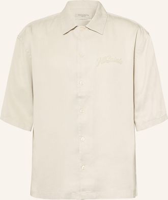 AllSaints Allsaints Kurzarm-Hemd Circe gruen