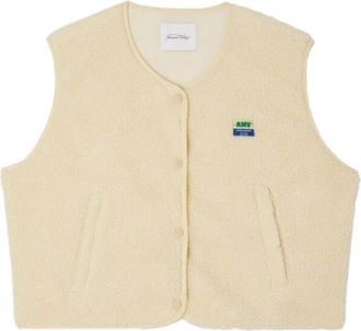American Vintage Femme, Vestes, Beige, Taille: 36/38 FR Hoktown Gilet