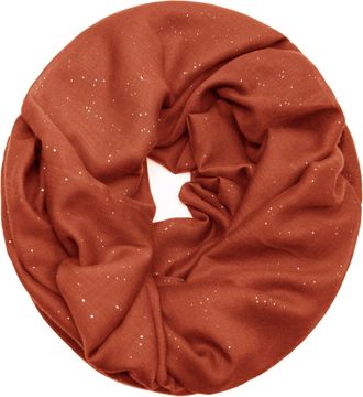 Glamexx24 Loop Schal Damen Schlauchschal Glitzer Unifarbener Rundschal Halstuch f&uuml;r Fr&uuml;hling, Sommer, Herbst, Winter