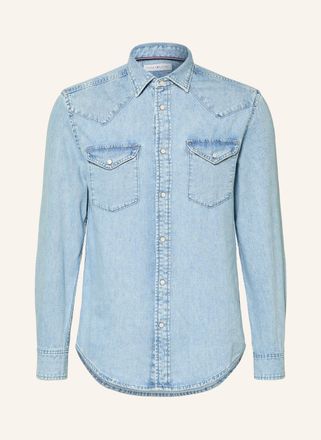 Tommy Hilfiger Jeanshemd Regular Fit blau