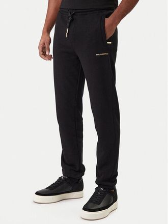Karl Lagerfeld Jogginghose 705006 561910 Schwarz Regular Fit