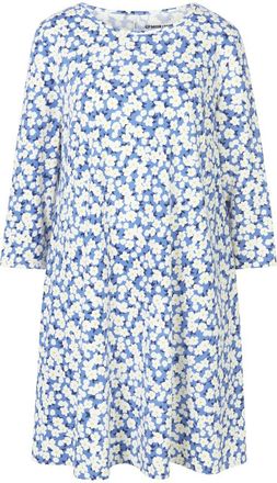 Peter Hahn Jersey-Kleid Ivy Green Cotton blau