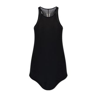 Rick Owens Femme, Tops, Noir, Taille: 42 FR Basic Rib Tank