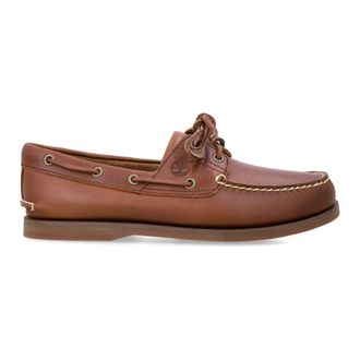 Timberland Homme, Chaussures, Brun, Taille: 43 EU Classic 2-Eye Boat Shoe