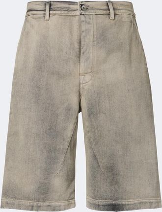Rick Owens Short DRKSHDW Work en denim