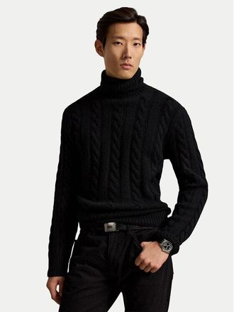 Polo Ralph Lauren Rollkragenpullover 710917035002 Schwarz Regular Fit