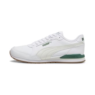 Puma Unisex ST Runner v3 L Sneaker, White-Vapor Gray-Vine, 46 EU