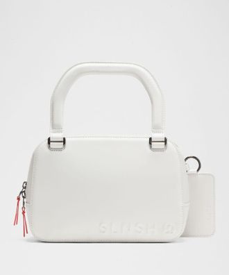 lululemon XL-Gürteltasche aus Lederalternative mit Griff 2 l SLNSH Kollektion - Größe 2 l in Light Vapor