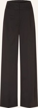 HUGO BOSS Marlenehose Tarima schwarz