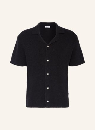 Paul Paul Strick-Resorthemd schwarz