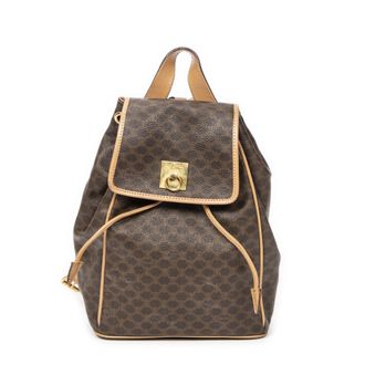 Celine Crossbody Bags - Small Flap Drawstring Backpack - Gr. unisize - in Beige - für Damen