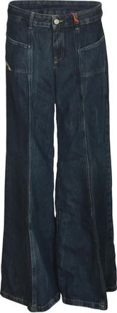 Diesel Femme, Jeans, Bleu, Taille: W25 D-Akii Wide Jeans