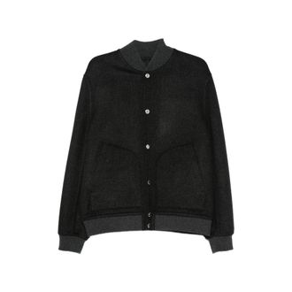 Brunello Cucinelli Check-pattern Reversible Bomber Jacket