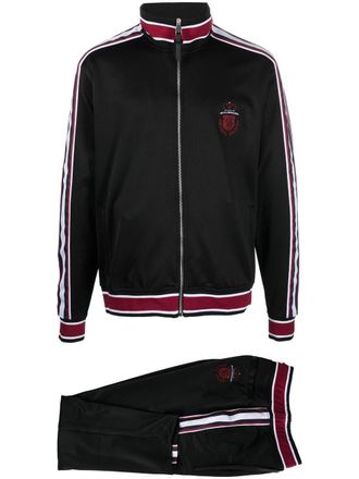 Billionaire Boys Club survêtement rayé à patch logo - Noir