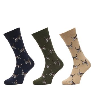 Barbour Lange Socken Barbour Pointer Dog MGS0037TN16 Bunt