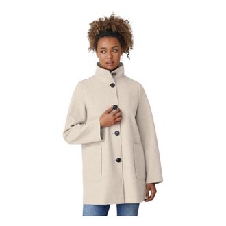 Junge Single-Breasted Coats - - Coats - Damen - Beige - 2XL