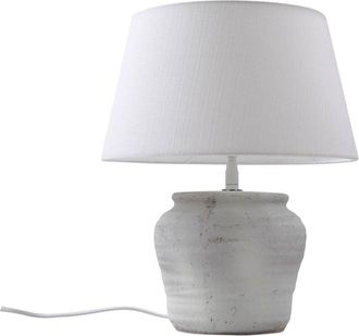 Lindby Tischlampe Aelith aus Textil für Wohnzimmer & Esszimmer von Lindby