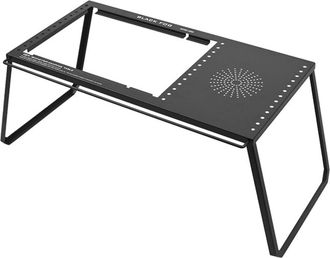 Generico Campingtisch, zusammenklappbar, aus leichtem Metall, mit Transport, Picknick-Tisch f&uuml;r den Au&szlig;enbereich, zum Kochen, f&uuml;r Strand, Wandern, Rucksackreis