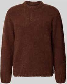 Edwin Strickpullover mit Rundhalsausschnitt Modell DUN