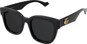 Gucci Square Sonnenbrillen - - Accessories - unisex - Schwarzk - 52 MM