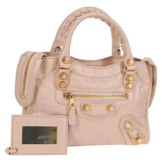 Balenciaga Pre-owned Leder Handtaschen - - Pre-owned - Damen - Rosa - ONE SIZE