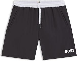 BOSS Hommes Starfish Short de Bain avec Logo Contrastant