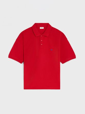 Celine Polo Herren Farbe Rot