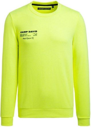 Camp David Sweater mit Baumwolle