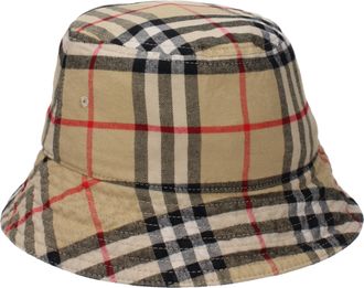 Burberry Hommes Chapeaux Coton Beige
