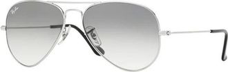 Ray-Ban unisex, Accessoires, Gris, Taille: 58 MM Aviator Large Metal