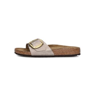 Birkenstock Femme, Chaussures, Beige, Taille: 36 EU Sandales Madrid Big Buckle