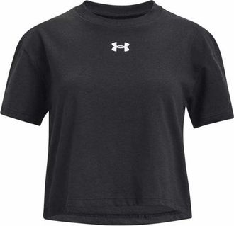 Under Armour Crop Sportstyle Logo Jr - T-Shirt - M&auml;dchen