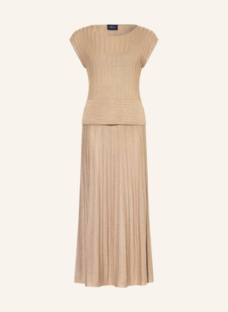 s.Oliver Black Label S.Oliver Black Label Strickkleid Mit Glitzergarn braun